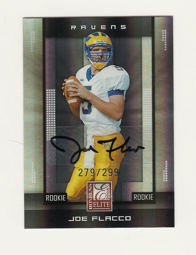 /dailywaxcards - Our Top 10 List of Joe Flacco’s Best Rookie Cards